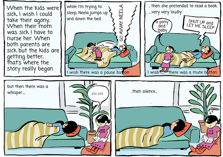 Lovepot Magic Comic: Joy in time of illness