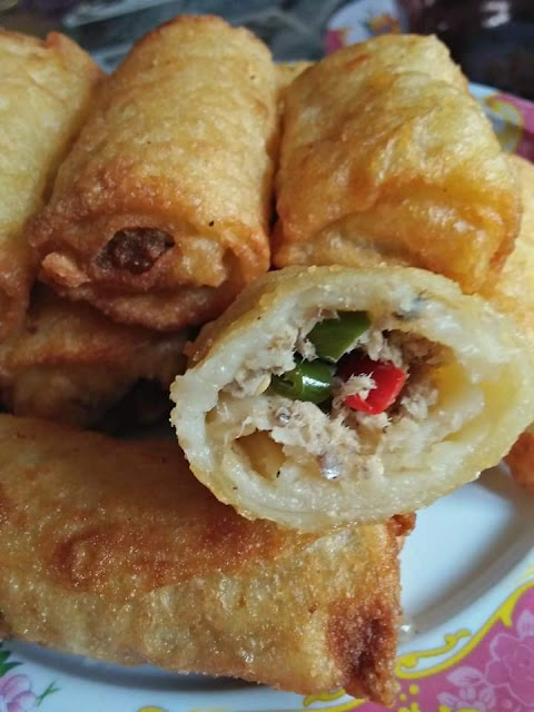 Kuih Ropa Terengganu Versi Gulung - PUSTAKA RESEPI