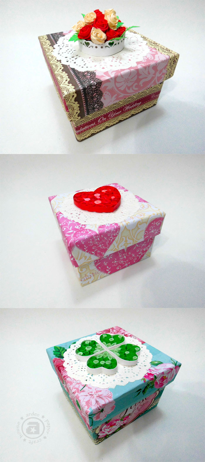 Quilling Gift Box II | ardee's creation