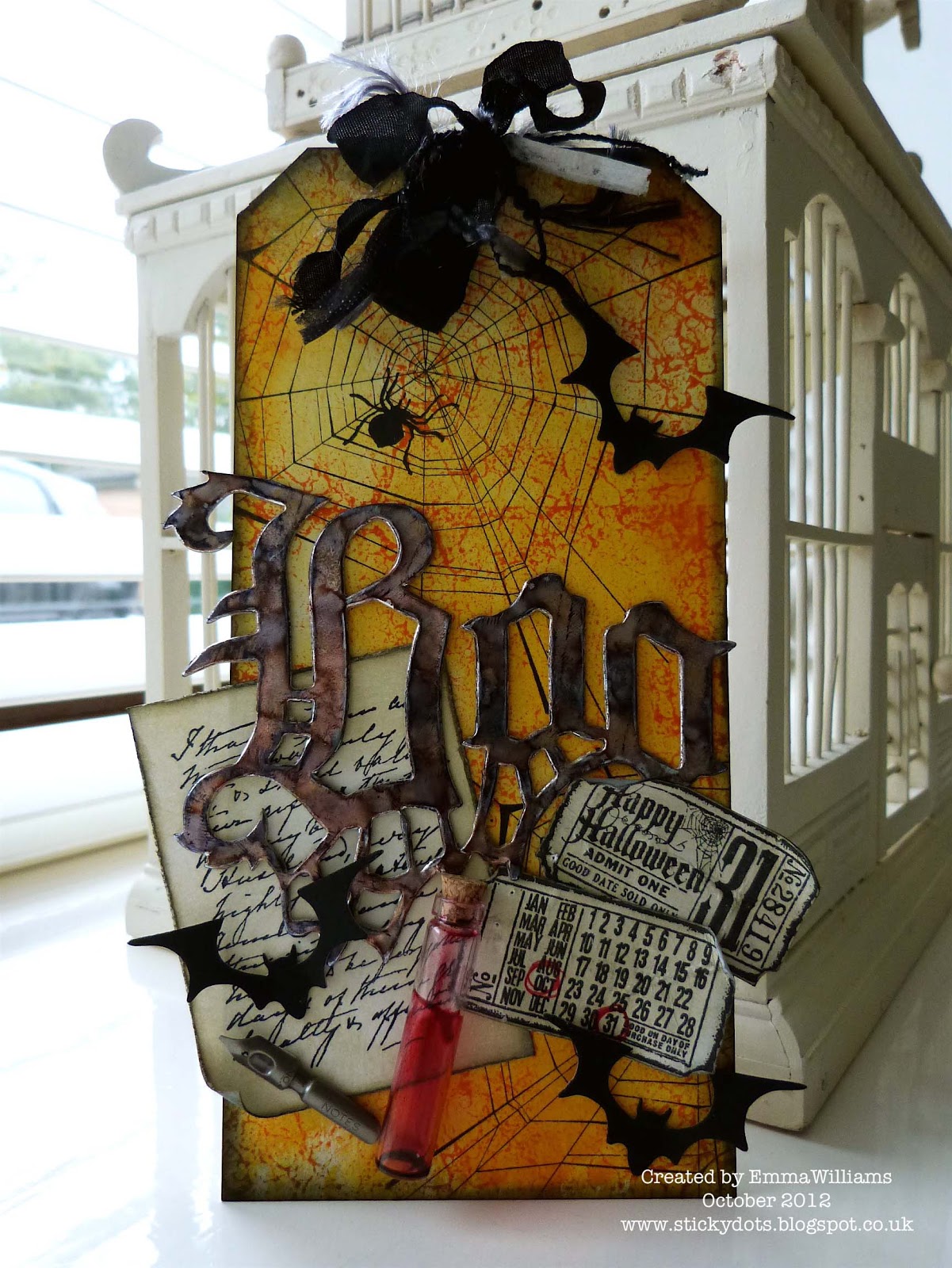 The Artistic Stamper Creative Team Blog: BOO!! ...by Emma