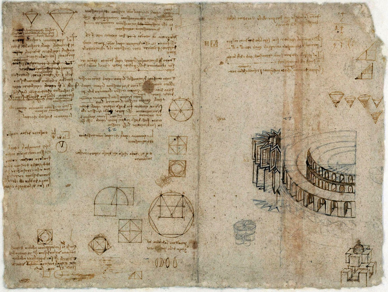 L'ANGOLO DELL'ARTE: Il Codice Atlantico: alla scoperta del genio