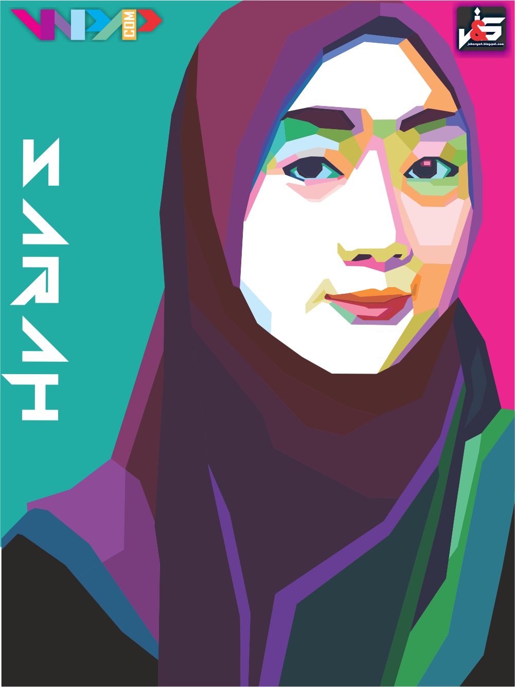 Jasa WPAP Joe Art: Contoh WPAP