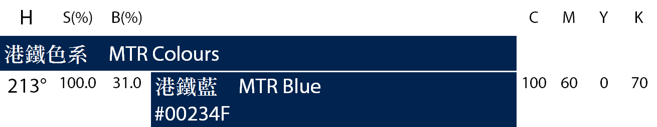 禾平音員: 港鐵色系 MTR Colours