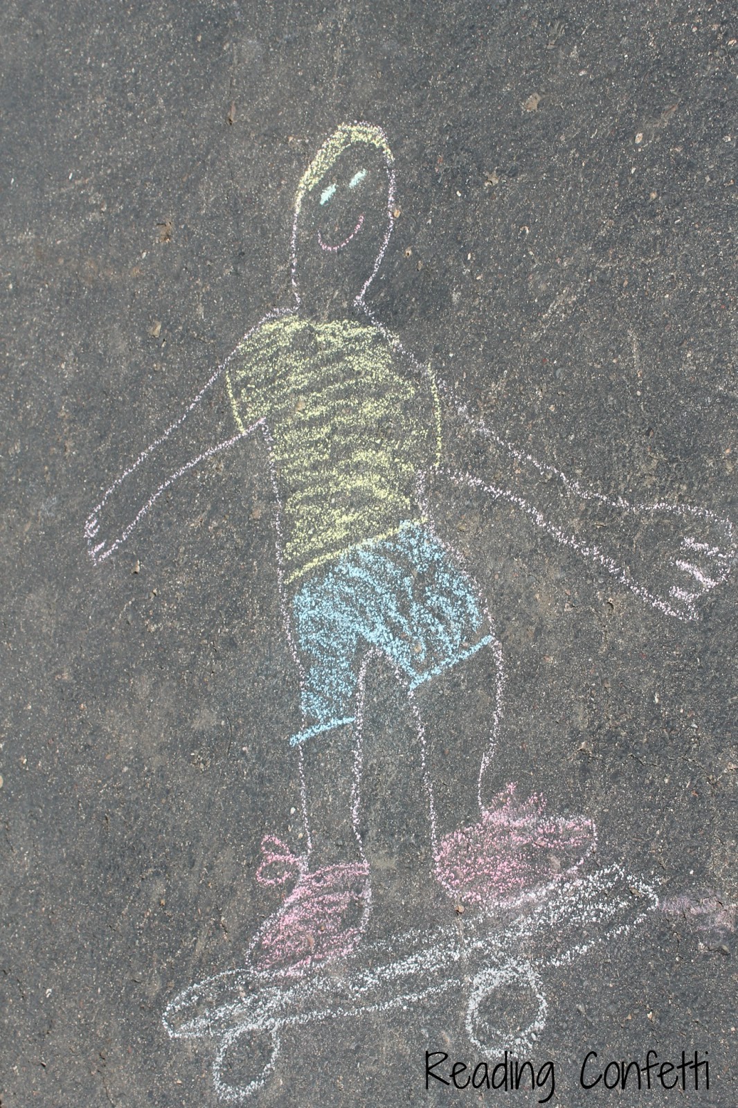 Chalk Shadows ~ Reading Confetti