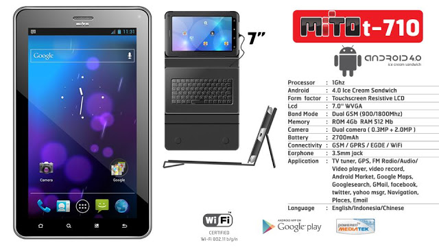 Mito T970 Tablet Book 9 Inchi Harga 1.39 Juta | Si Ghe