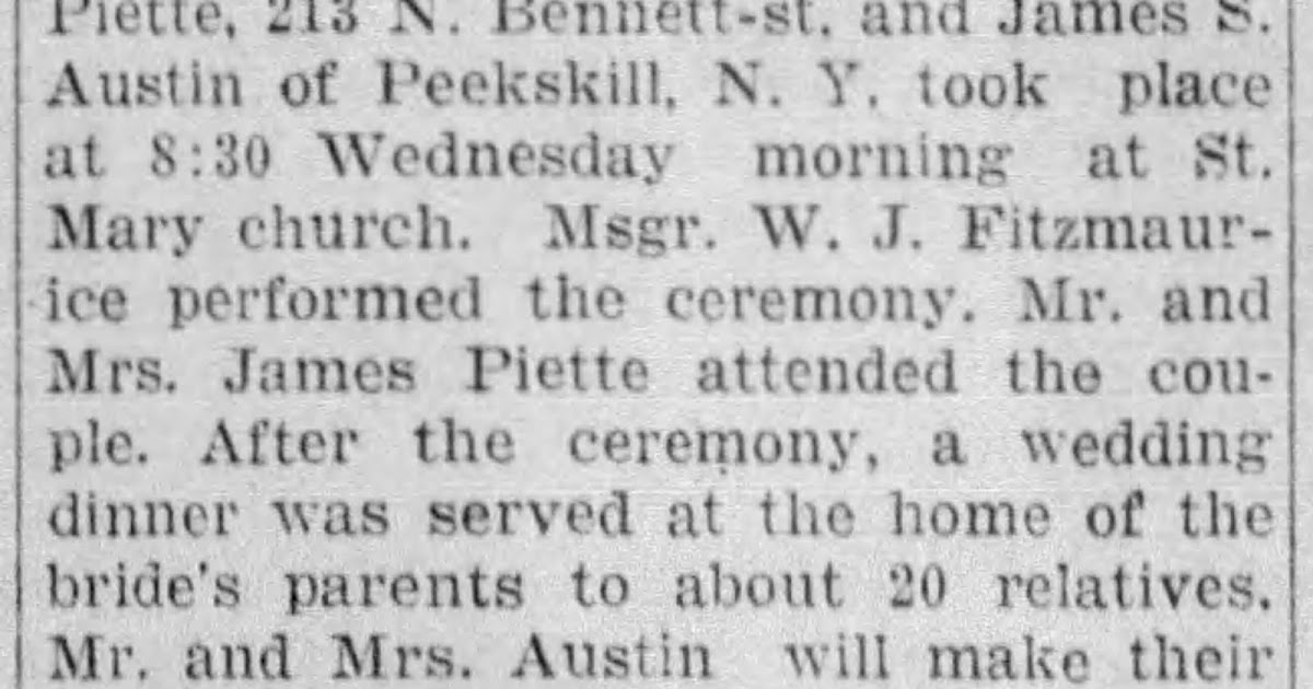 Le Capitaine - LeCaptain Family History: Emma Mary Piette - 3rd Generation