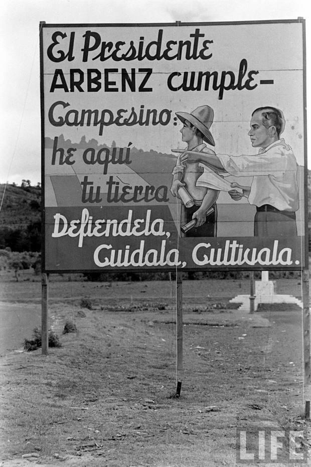 El gobierno de Jacobo Arbenz y el inicio de la disputa