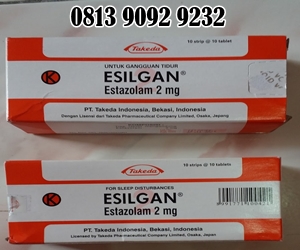 Jual Obat Penenang Esilgan 2 Mg 081390929232 Anti Kecemasan