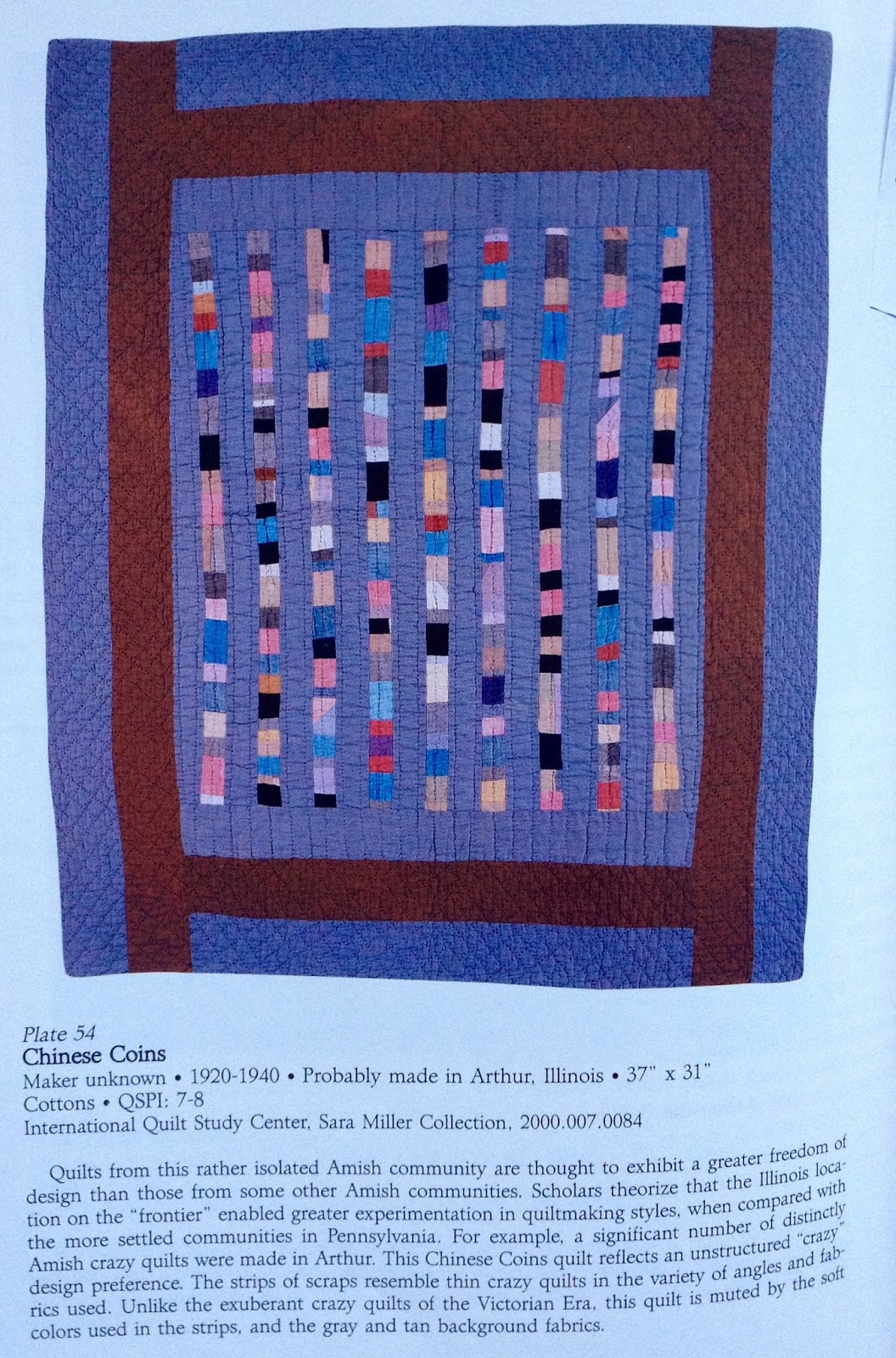 nifty quilts: Amish Quilt for a Modern Baby