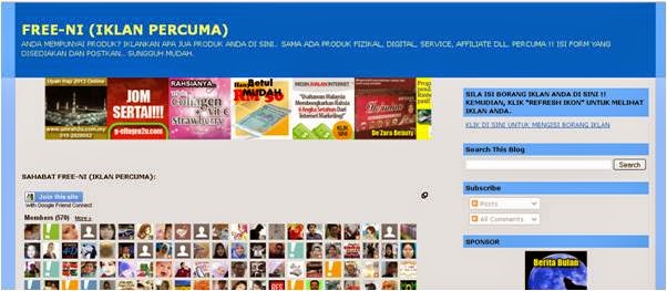 My Iklan Percuma: ->: SENARAI WEBSITE IKLAN PERCUMA TANPA DAFTAR
