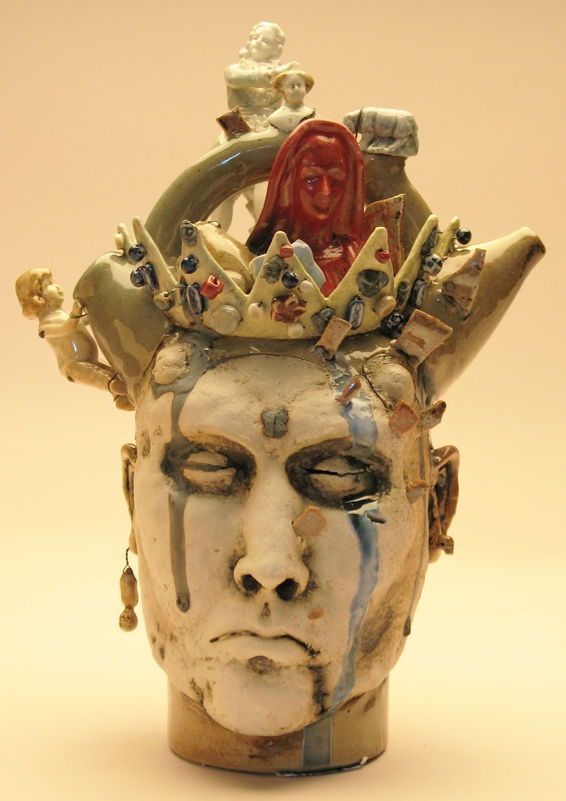 Peter Lenzo: Ceramic Heads and Face Jugs