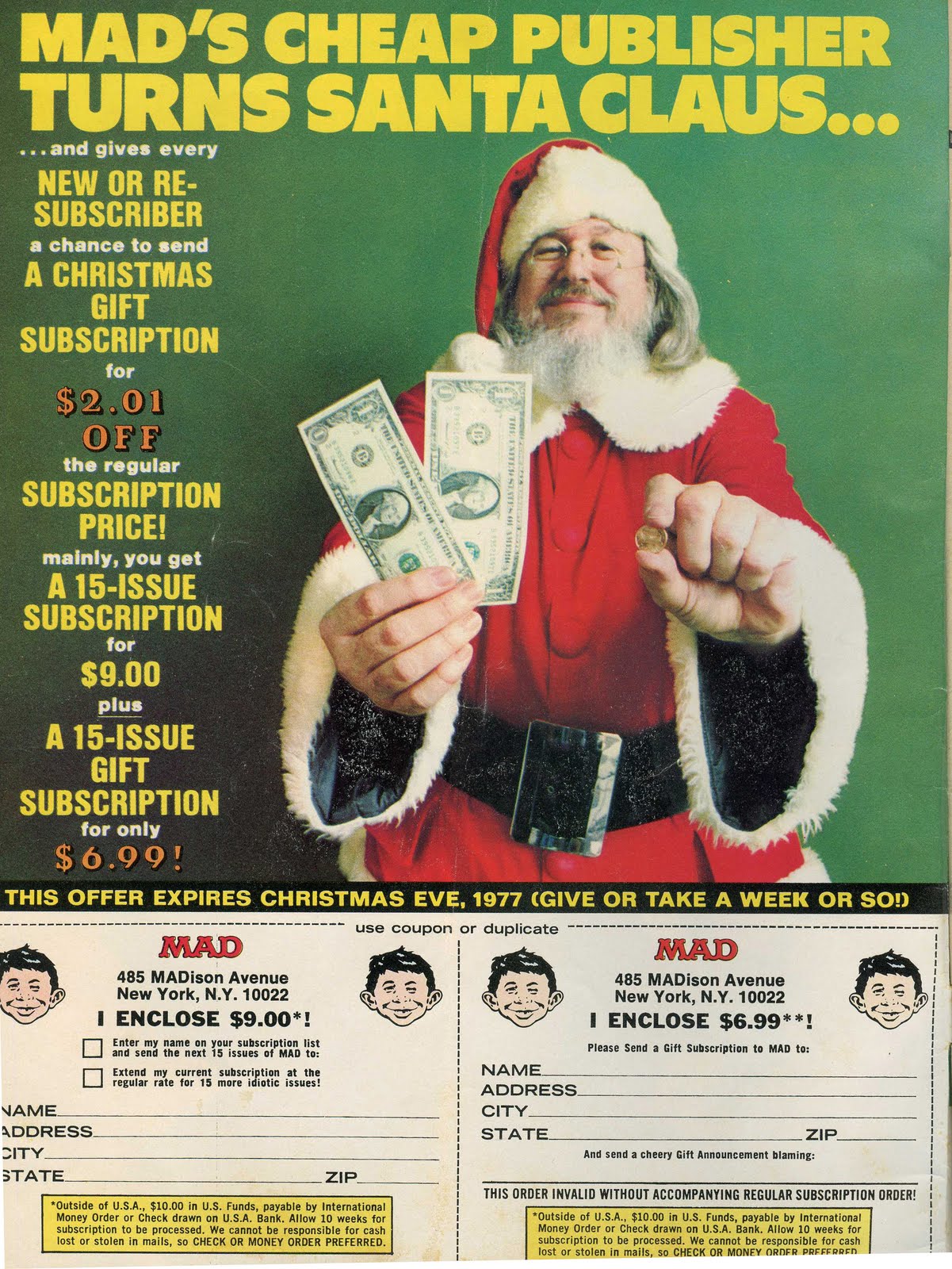 Star Wars - '77 - '80 Collector's Blog: MAD Magazine: January 1978