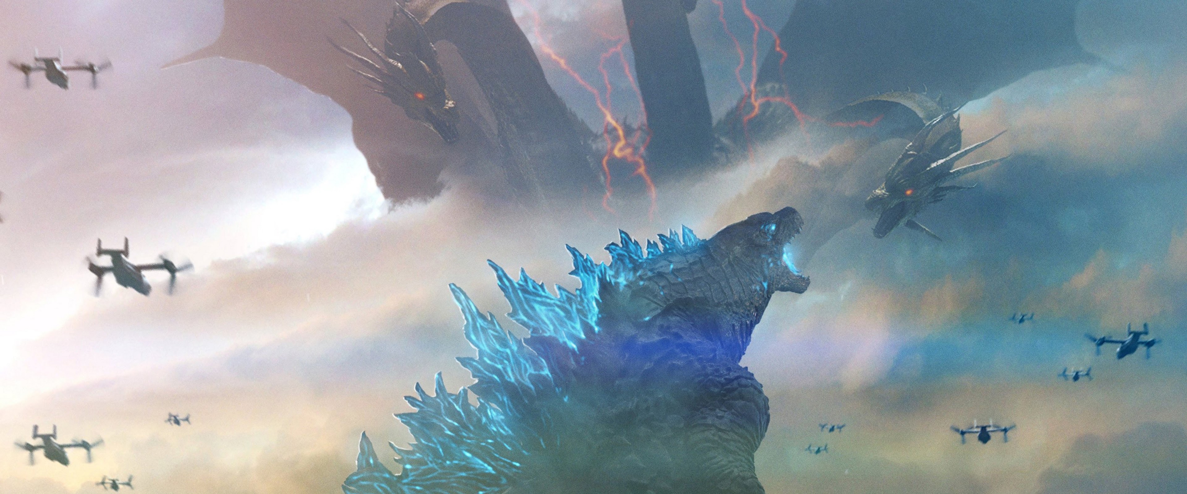 Godzilla vs. King Ghidorah, Godzilla: King of the Monsters, 4K, #25 ...
