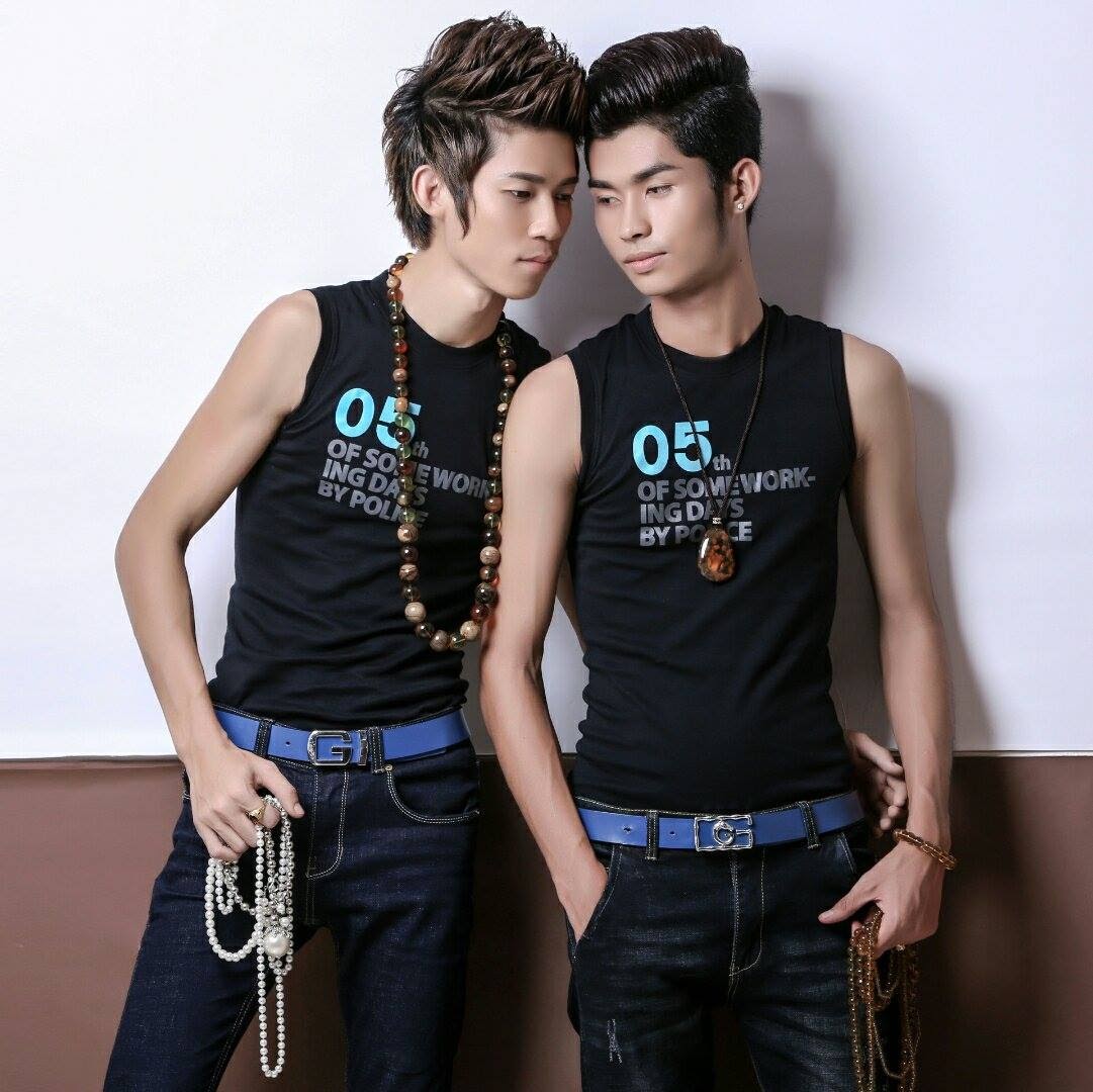 M y a n m a r H u n k s: V Ra Aung and Htet Myat Ko Ko