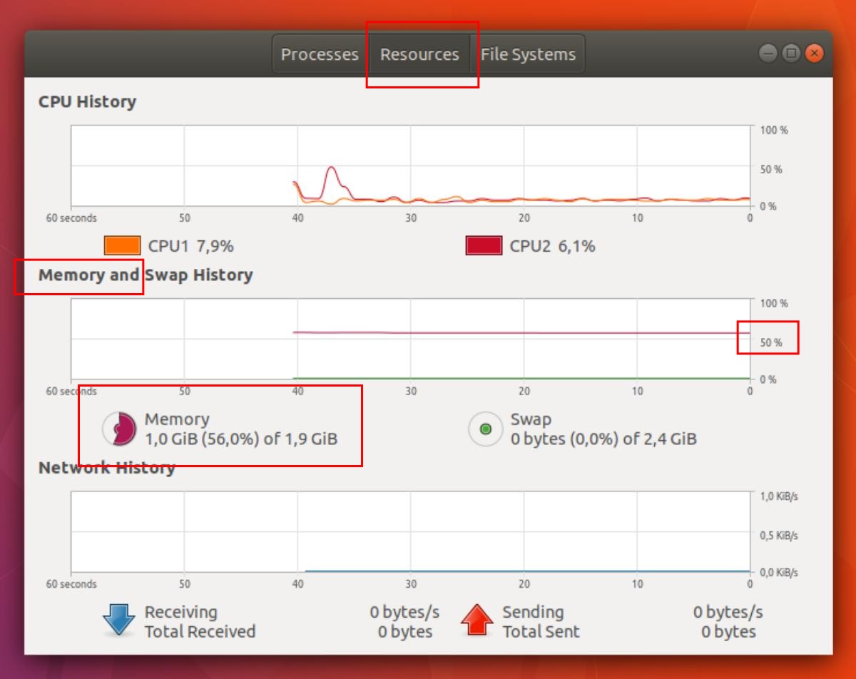 Reducing Ubuntu 1710 Memory Usage Down To ~600mib
