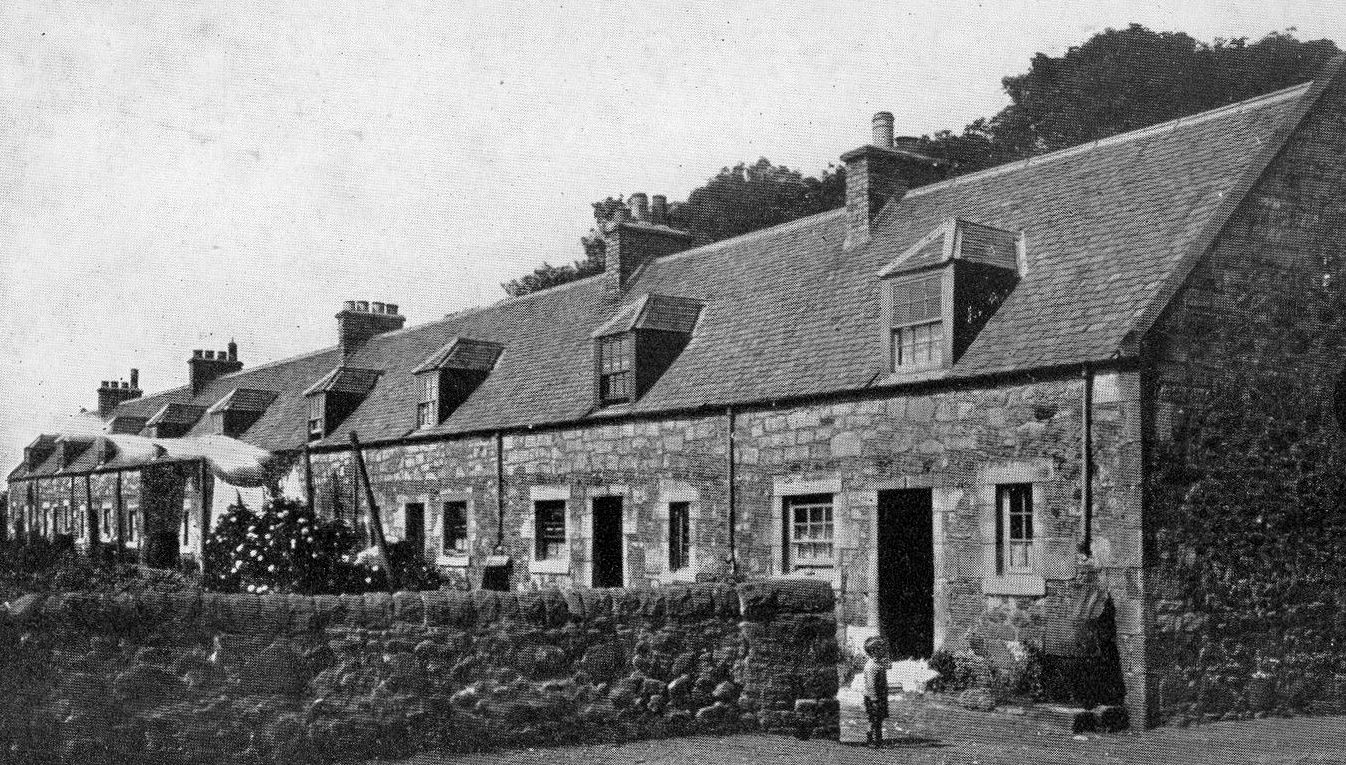 Tour Scotland: Old Travel Blog Photograph Hermiston Scotland