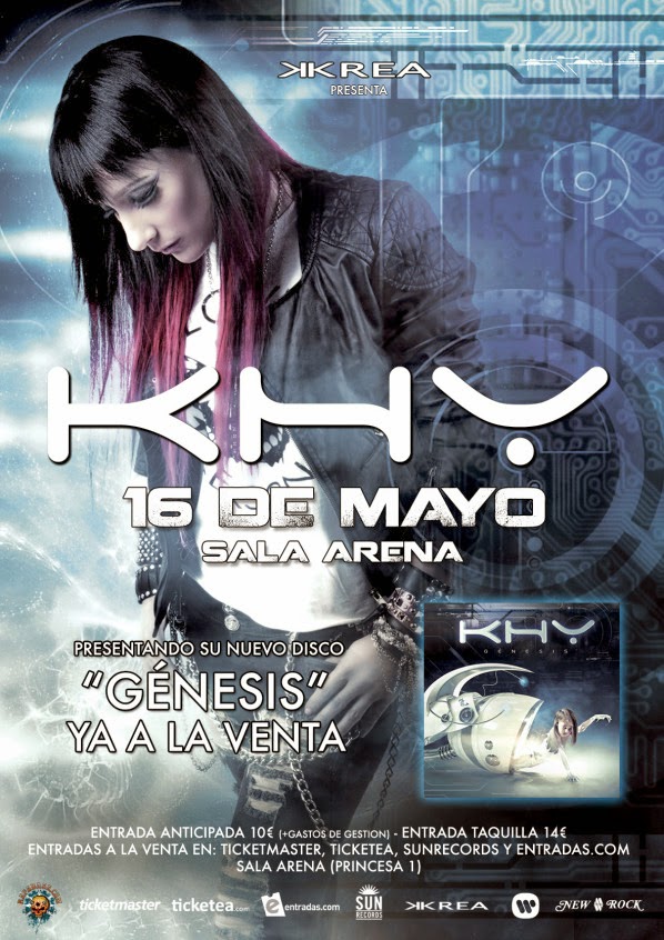 adriconelrock: KHY en Madrid