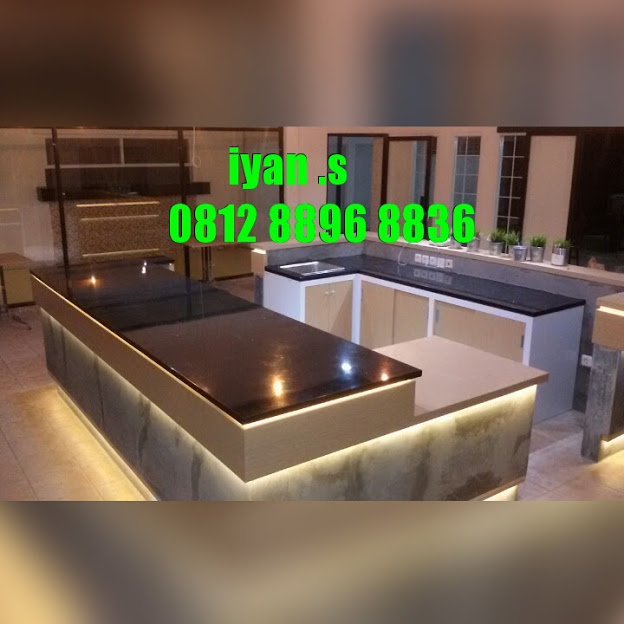 MEJA COUNTER/MINI BAR/CAFE GRANIT MARMER