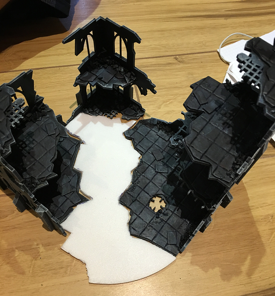 Sword of templar: Terrain Showcase & Tutorial - Winter “floor” rubble ...