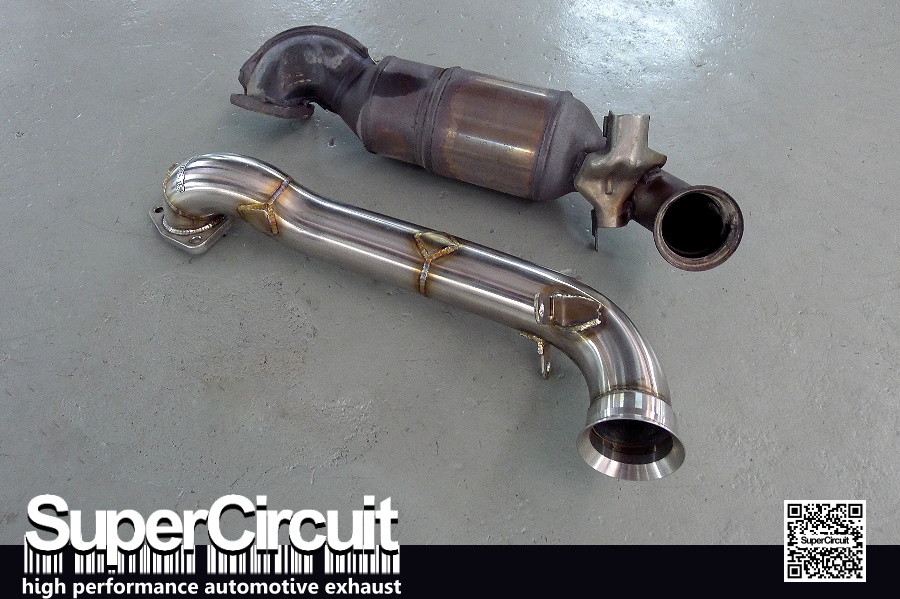 SUPERCIRCUIT Exhaust Pro Shop: Mini Cooper S (R56) Turbo Downpipe