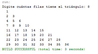 Blog Docente - Investigativo: TRIÁNGULO DE FLOYD EN JAVA