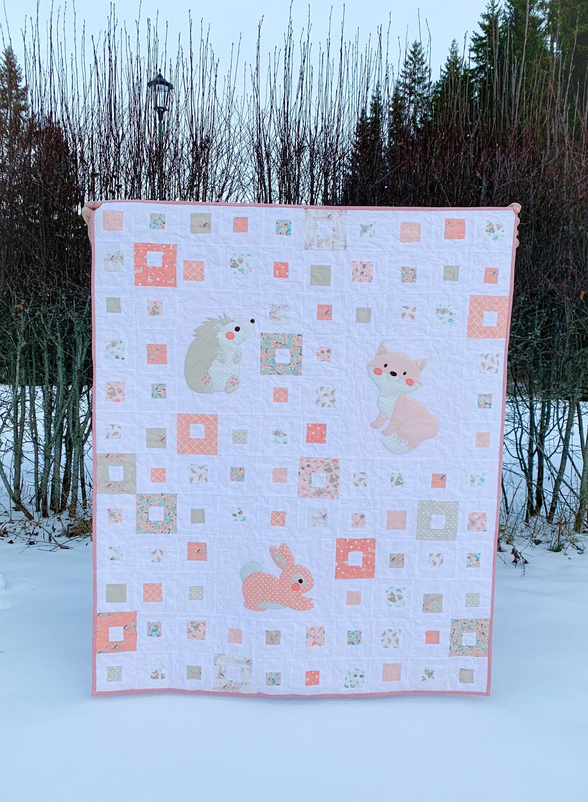 Pink Pony Design: Baby Ebbas Thicket Quilt