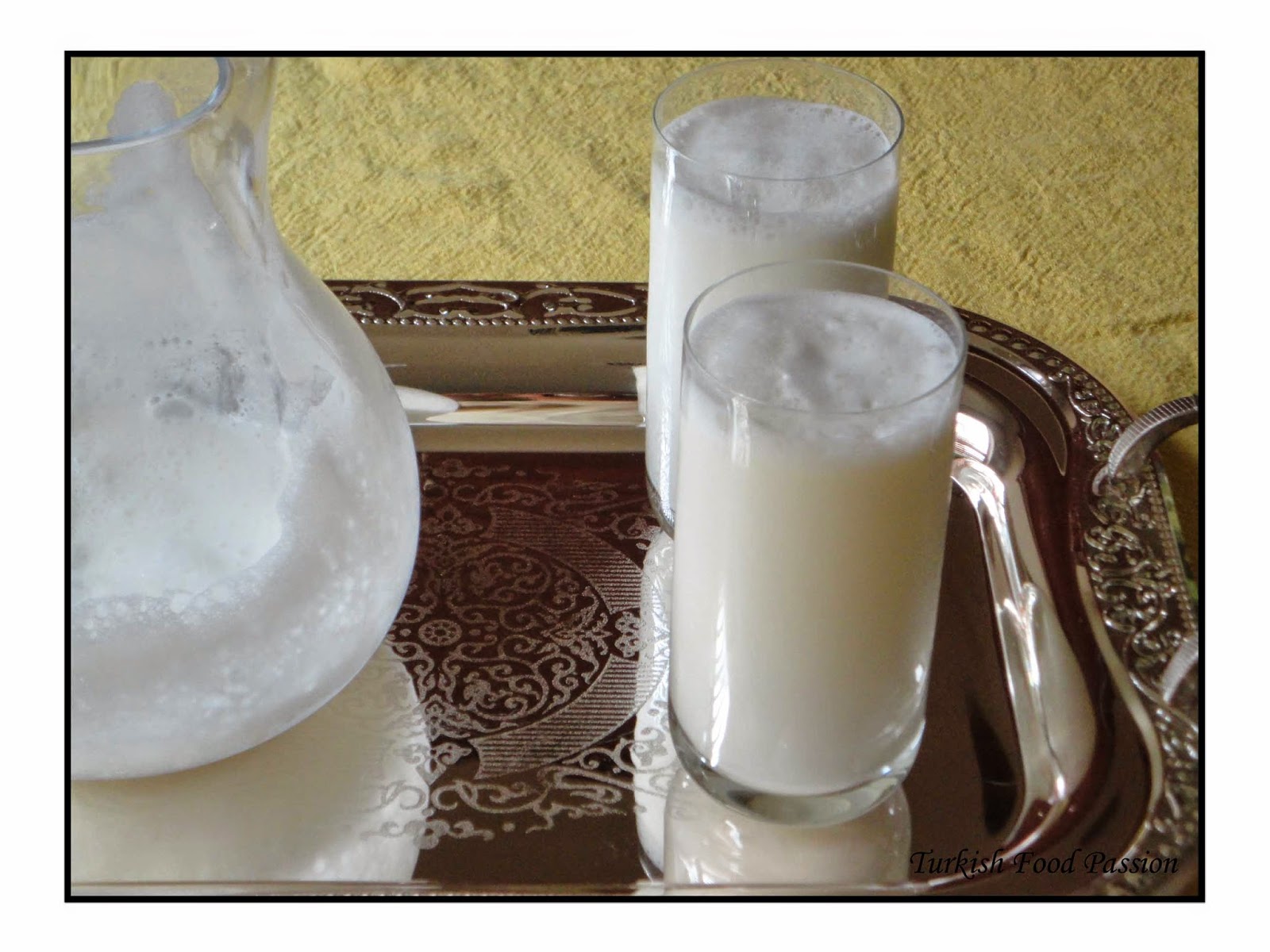 Turkish Food Passion: Yogurt Drink (Ayran)