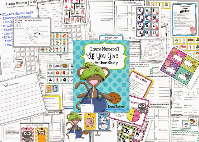 A Laura Numeroff Themed Week (Visual Plans)