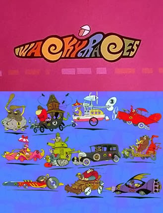 LOS AUTOS LOCOS, CLÁSICO CARTOON DEL PASADO... ~ Recuerdos del Pasado