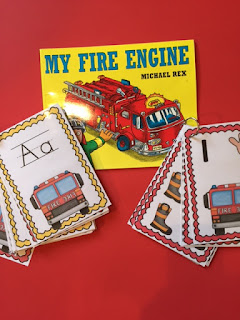 Firefighter Number Cards 1-10 ~ Preschool Printables
