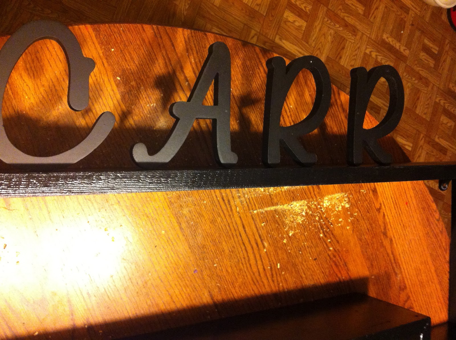 Crafty Carrs: Living Room Redo - Shelf