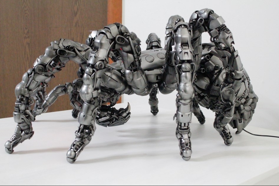 GUNDAM GUY: Gunpla Kit-Bash Spider Mecha - Custom Build