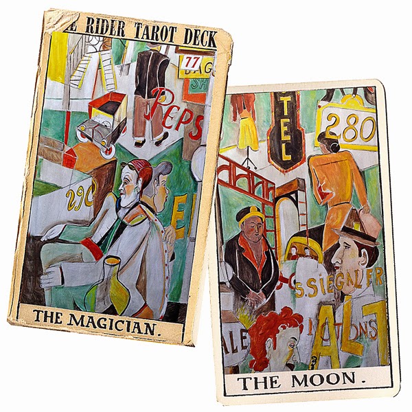 reneekahntheartist: POST #74: IT WAS IN THE (TAROT) CARDS