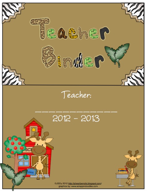 Piles of Pencils: The Complete Teacher Binder