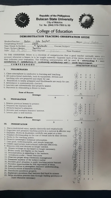 My Final Demonstration Teaching