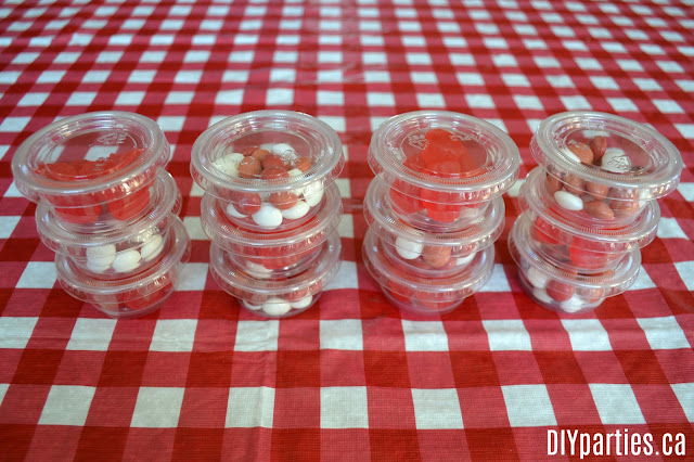 DIY Parties: Red and White Dessert Buffet