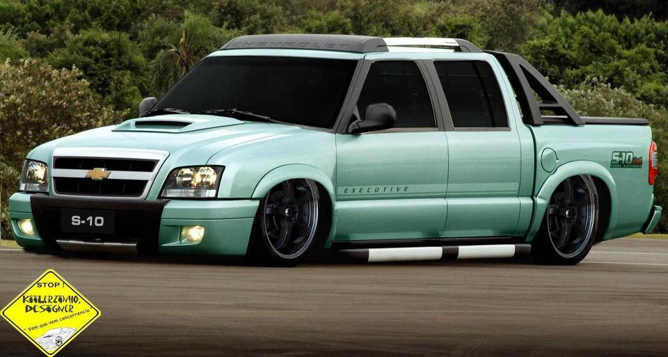 S10 tunada e muito rebaixada - Rebaixados e Tunados