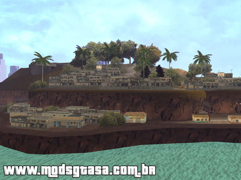 Mods GTA San Andreas: Favela do Rio de Janeiro - Slum