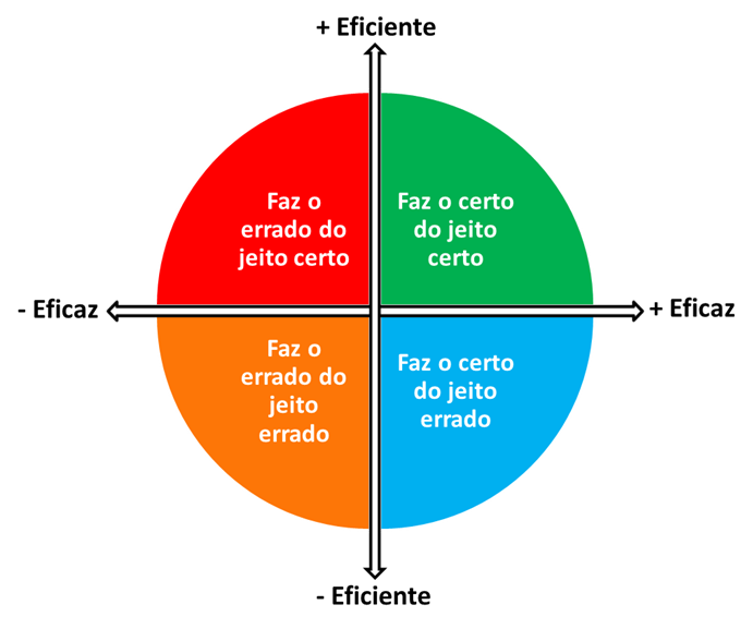 Eficiência ou Eficácia