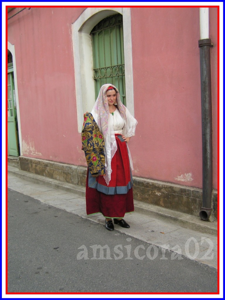 Sardinian Traditional Clothing - Sardinian People