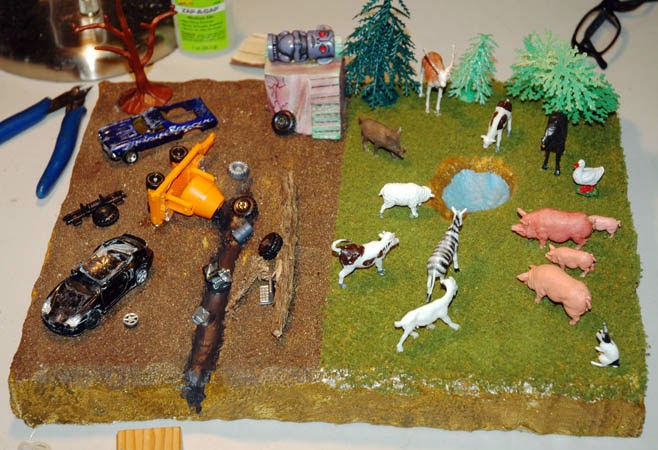 Tank Taco: The Boy's Earth Day Diorama