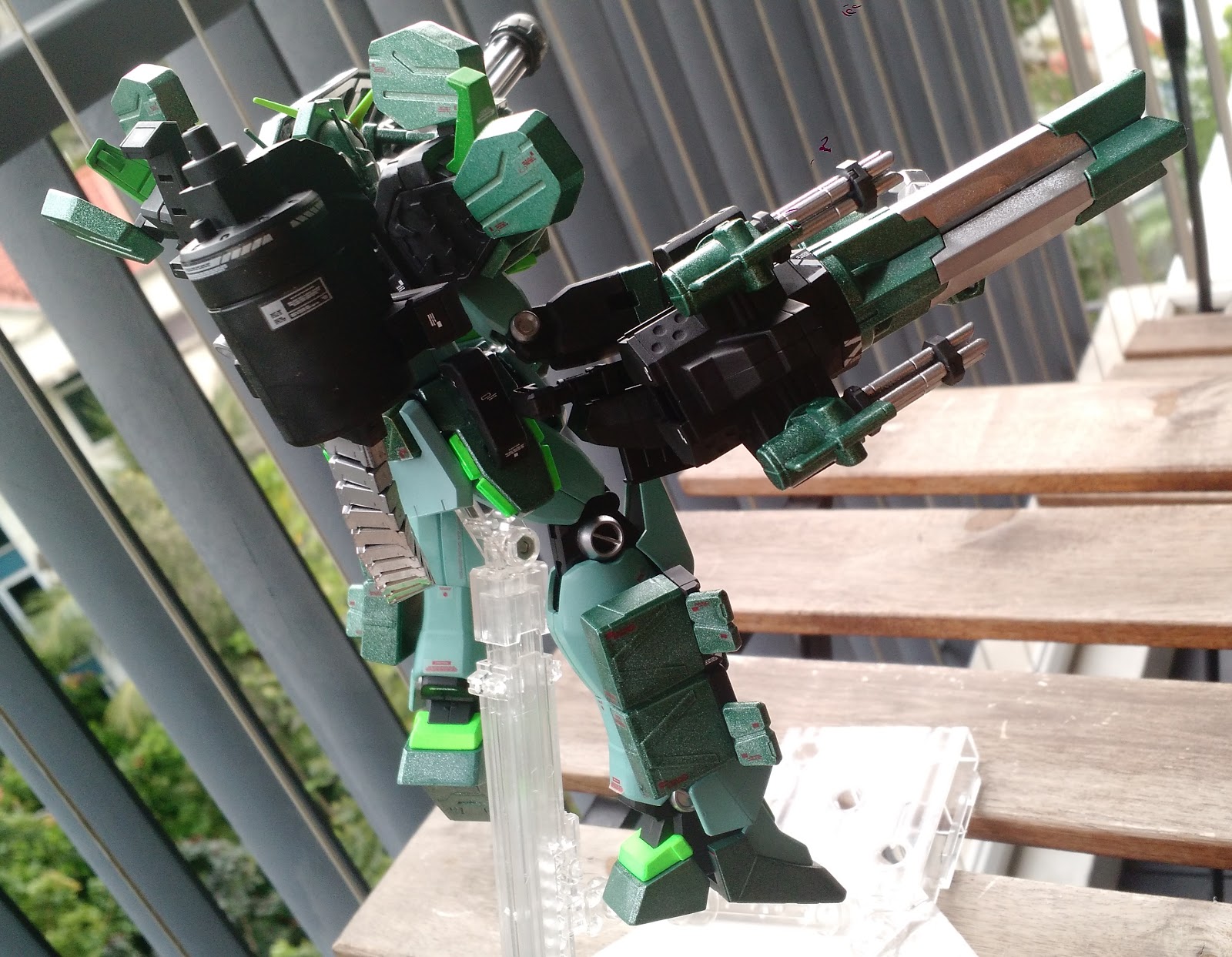 GreenStorm HeavyArms Custom | Gundam Daddy