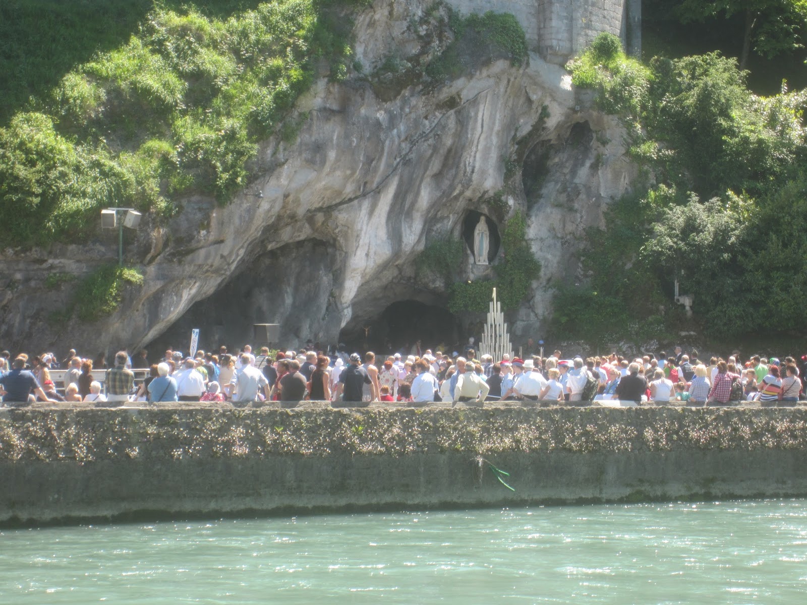 half hermit by the lake: Our Lady of Lourdes