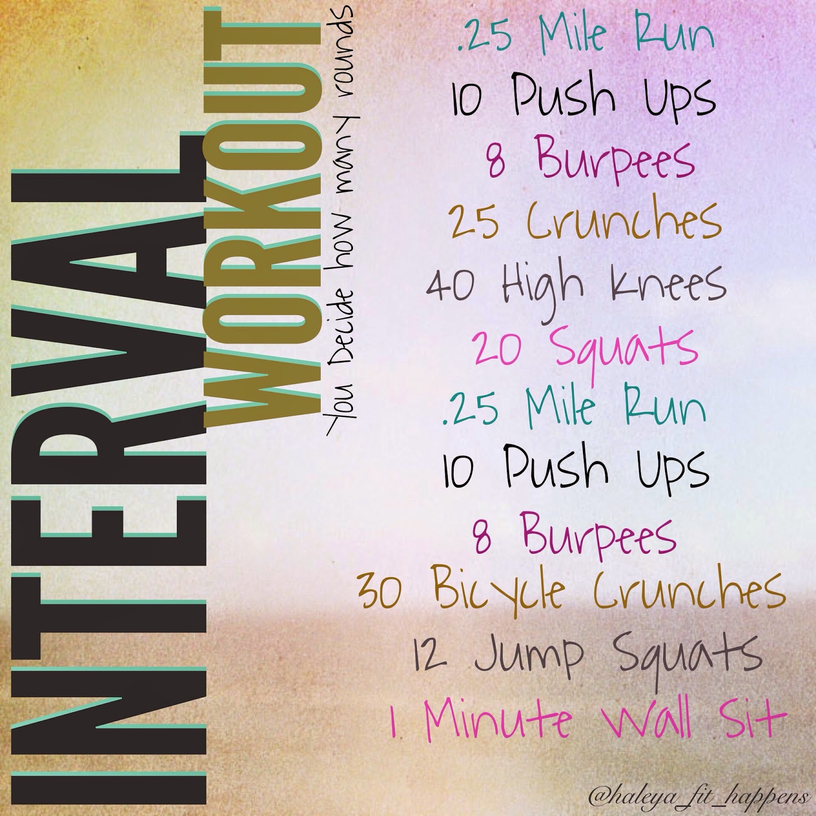 Fit Happens: Interval Workout