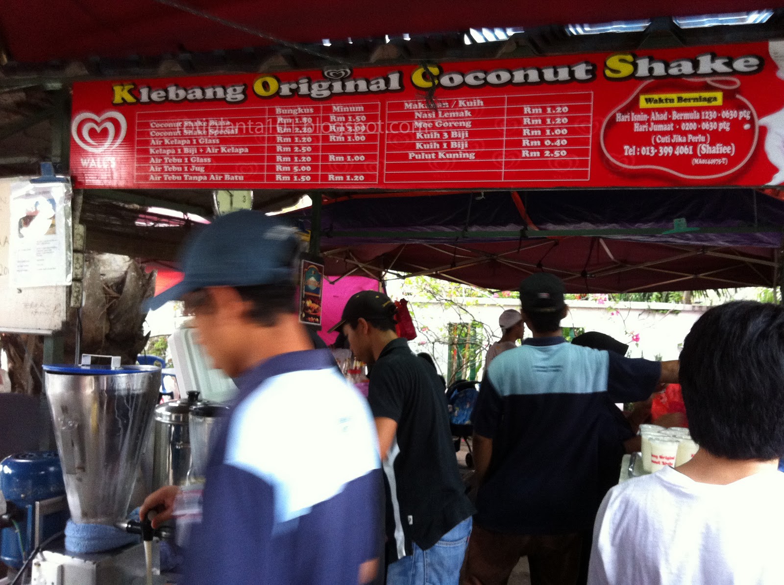 Food i Tasted: Coconut Shake at Klebang