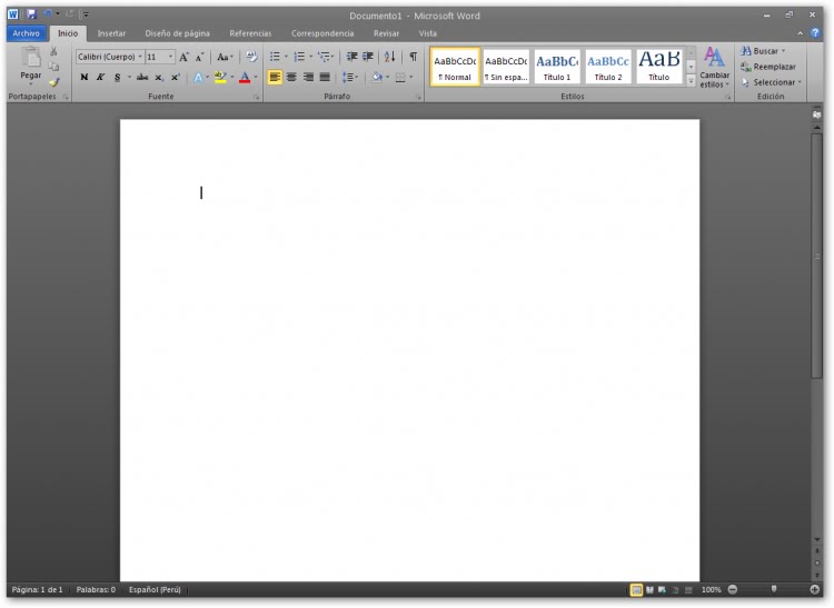 MODULO 4: Configuración de la ventana de Word.