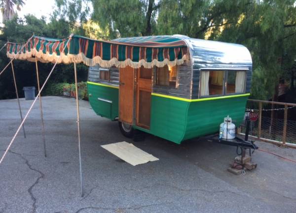 All-original 1957 Rainbow Travel Trailer - RV & Camper