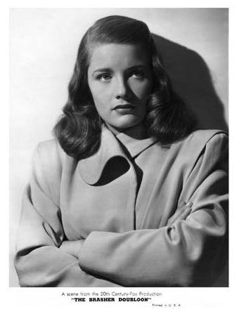 Zebradelic: Nancy Guild in The Brasher Doubloon