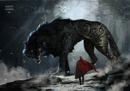 SNAFU!: Thor : Ragnarok / Fenrir .... so this is the wolf that's ...
