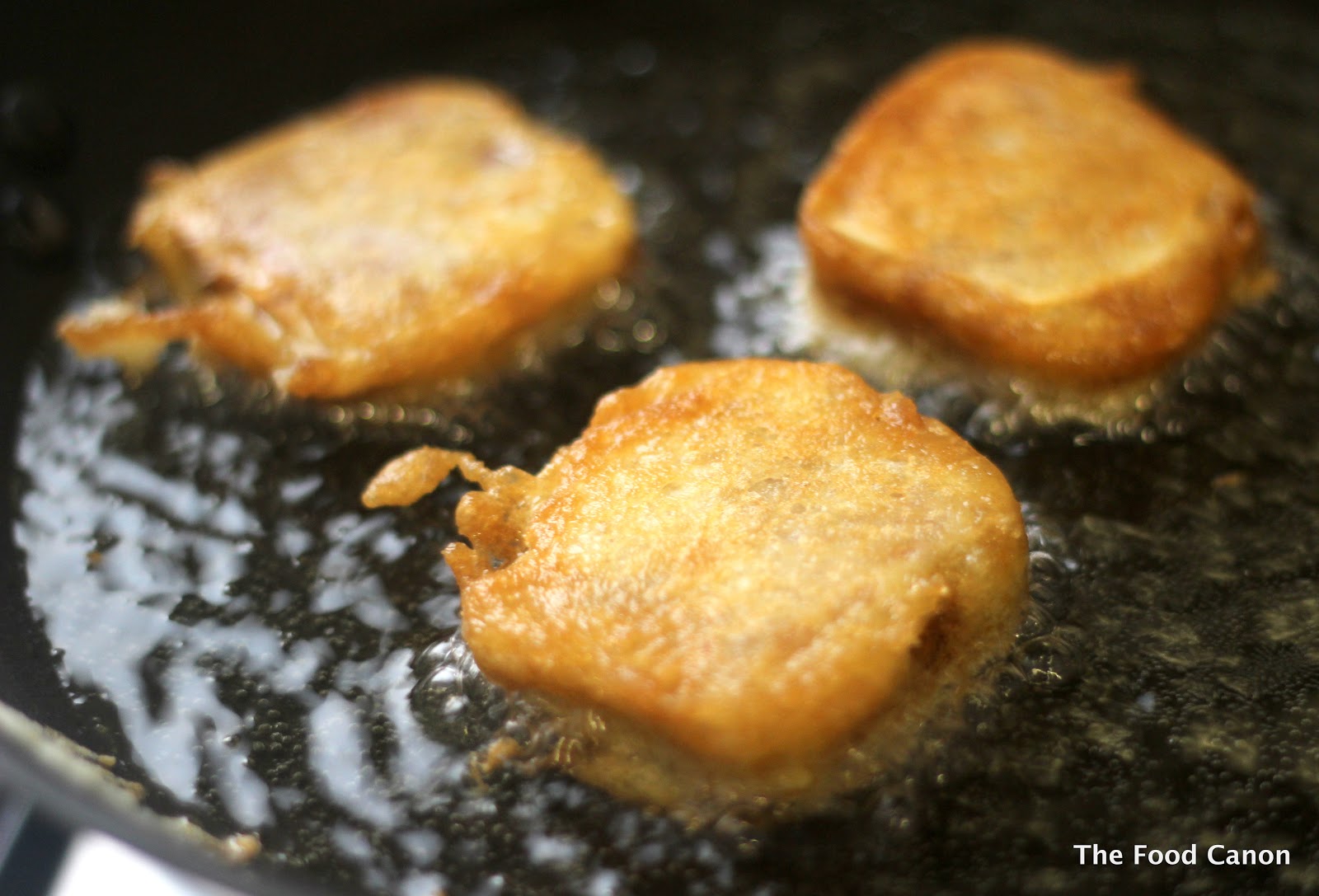 Fried Nian Gao and Yam Dessert (Sticky Glutinous Rice Cake) - The Food ...